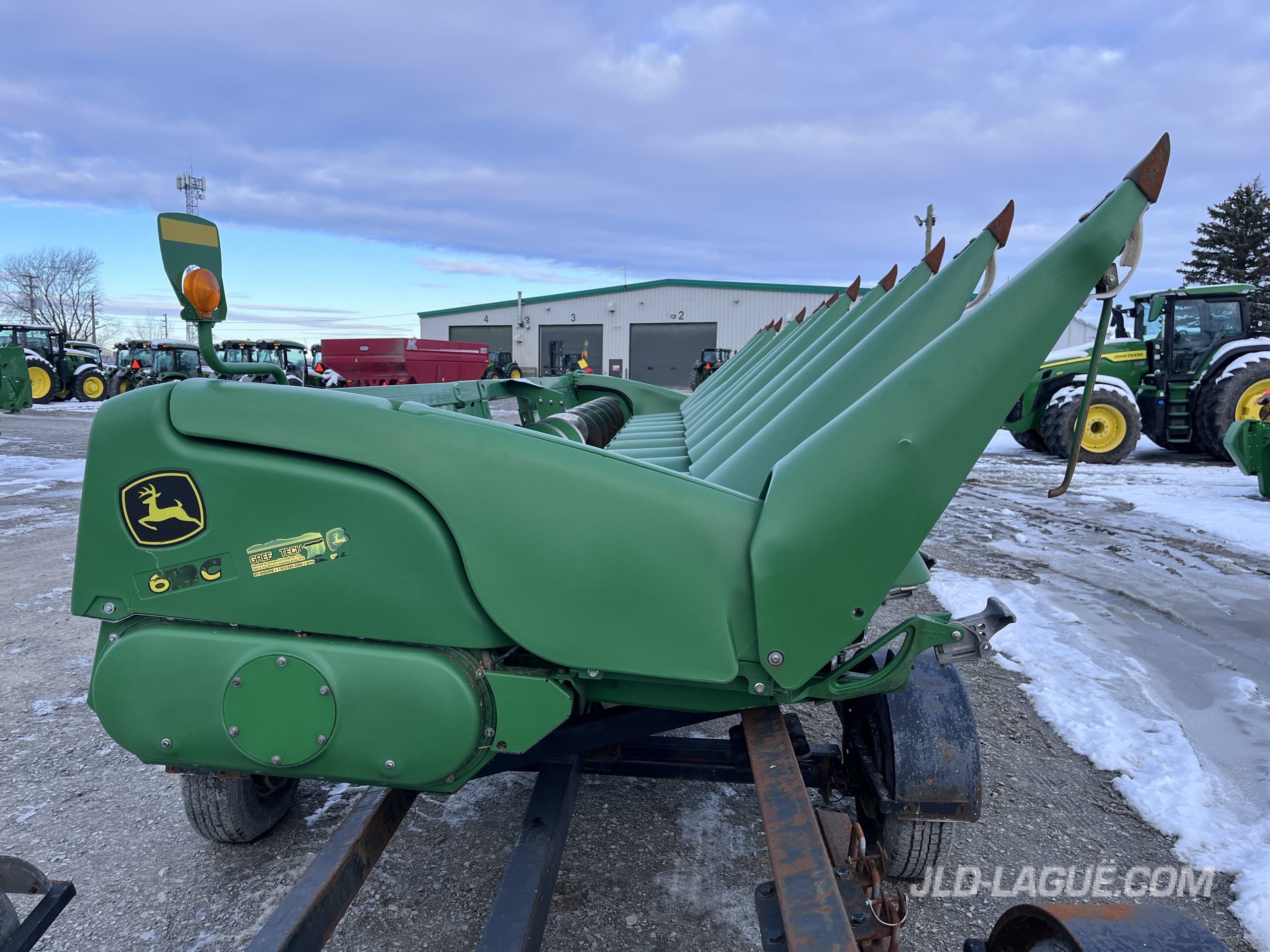 NEZ A MAIS / CORN HEAD 12R - John Deere - JLD-Laguë F381777C